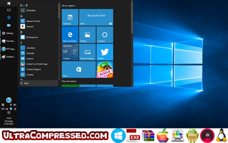 Windows 10 Highly Compressed Free Download - Ultra Compressed