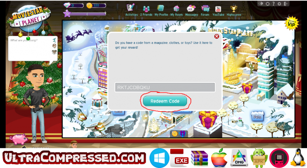 MSP Codes 2023 MovieStarPlanet Vip StarCoins Ultra Compressed